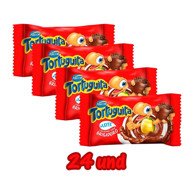Tortuguita Sabor ao Leite e Brigadeiro 372g ARCOR