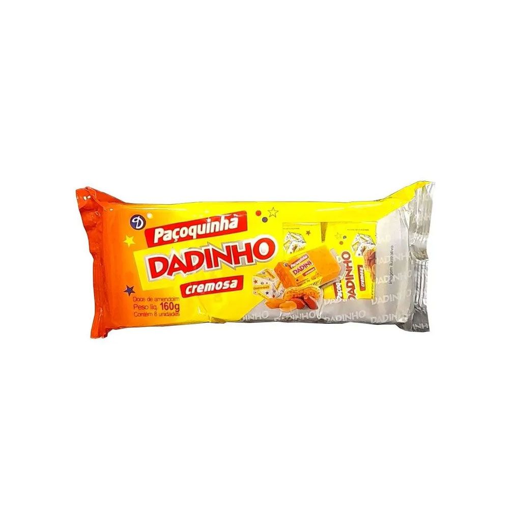 Paçoquinha Dadinho Cremosa 160g DIZIOLI