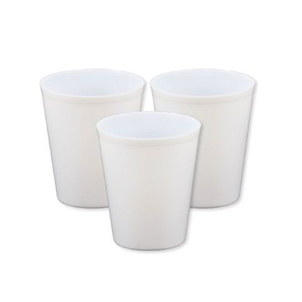 Copo Mini 45ml Branco c/10 CLEAN WAVE