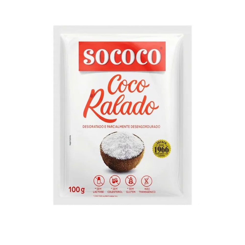 Coco Ralado 100g Sococo