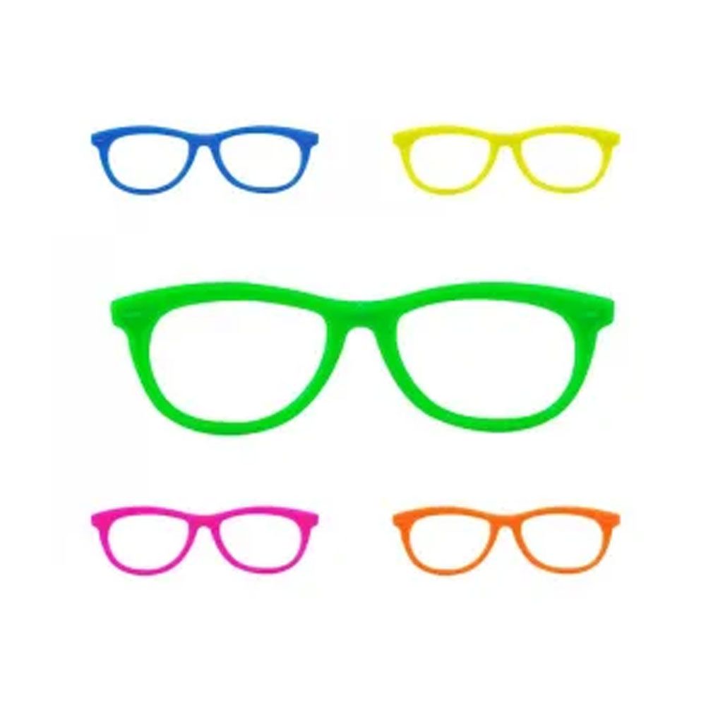 Oculos Nerd Neon com 10 RASUL
