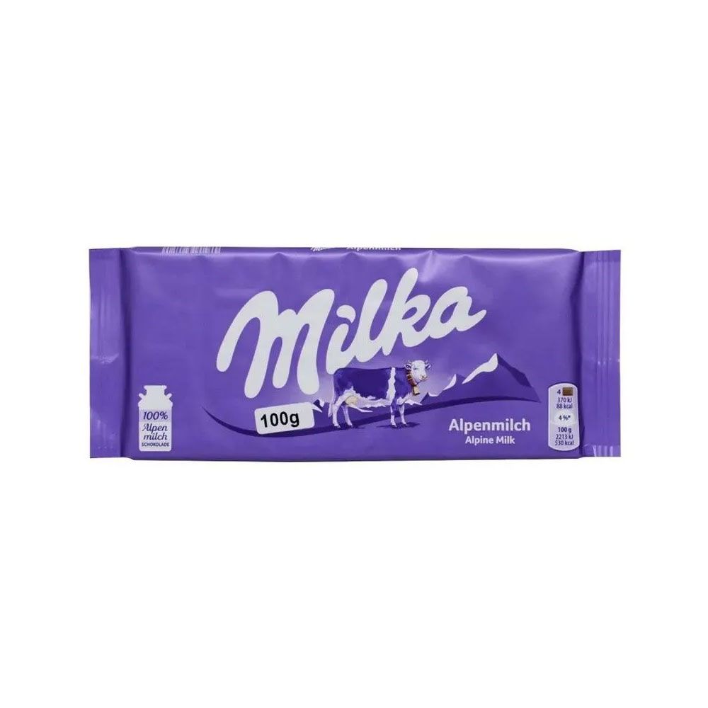 Chocolate Alpine Milk Barra 100G MILKA