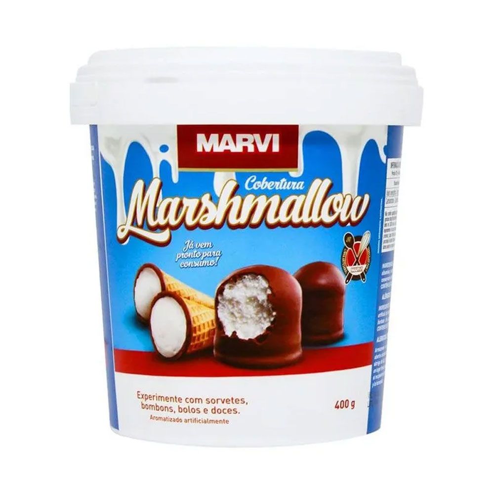 Cobertura Marshmallow 400G MARVI