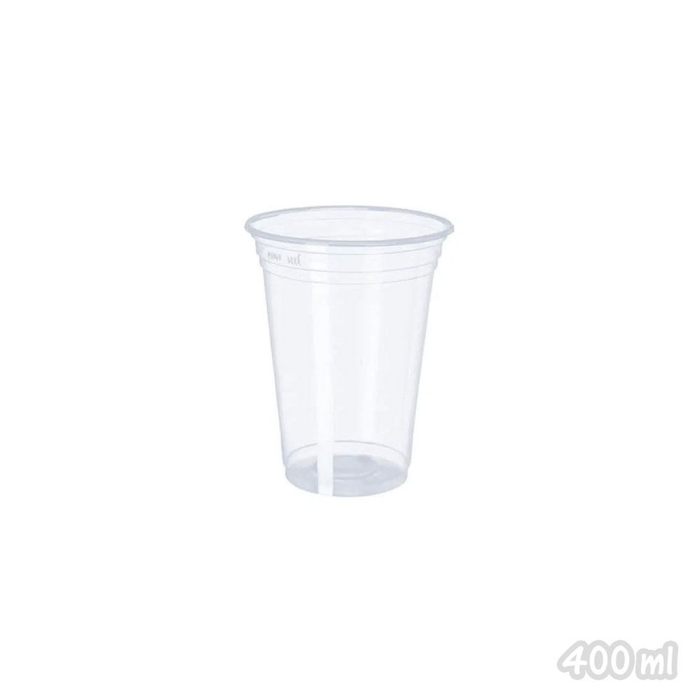 Copo Liso Transparente 400ml c/50 ULTRACOPOS | Lojas Funchal