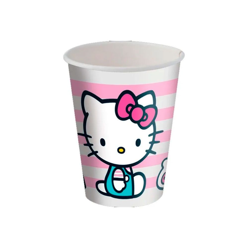 Copo Hello Kitty 200ml c/8 FESTCOLOR