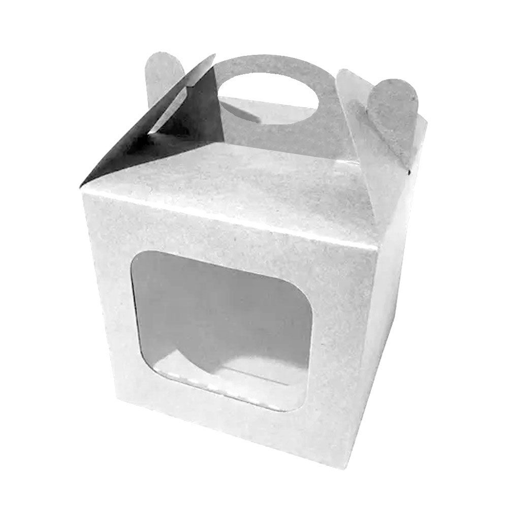 Caixa Mini Panetone 100G Ouro/Prata 7591 c/5 CIA DOS PRODUTOS