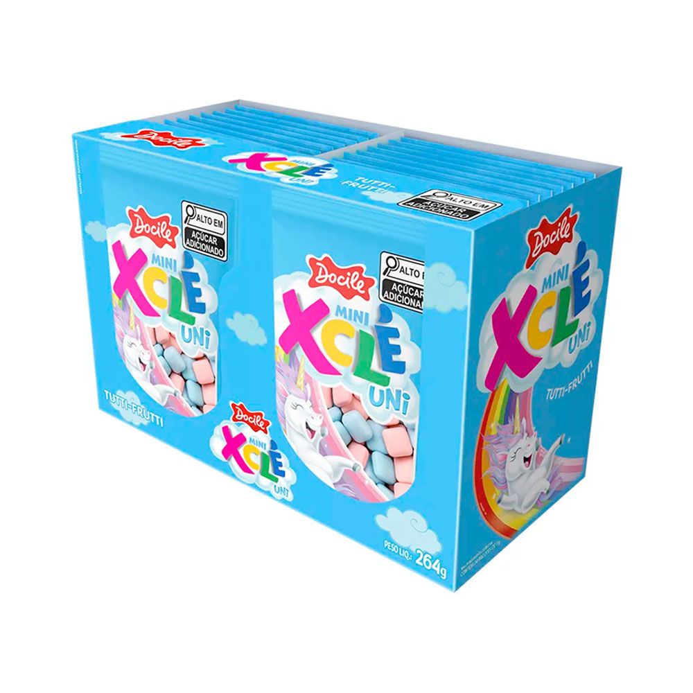Mini Xclé Uni Tutti Frutti 264g DOCILE