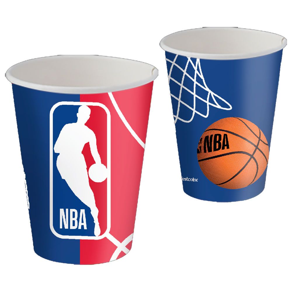 Copo NBA 200ml c/8 FESTCOLOR | Lojas Funchal