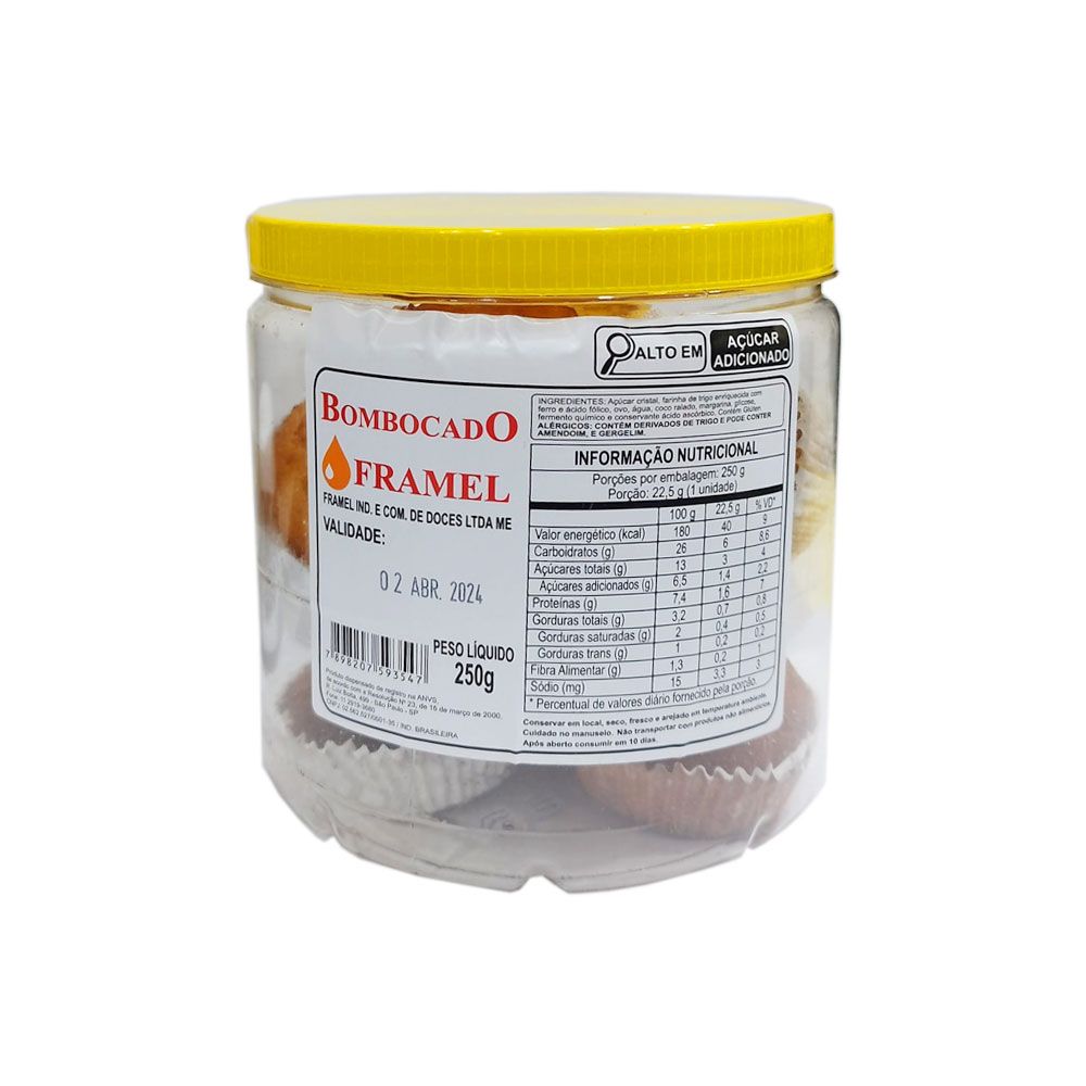 Bombocado 250g FRAMEL