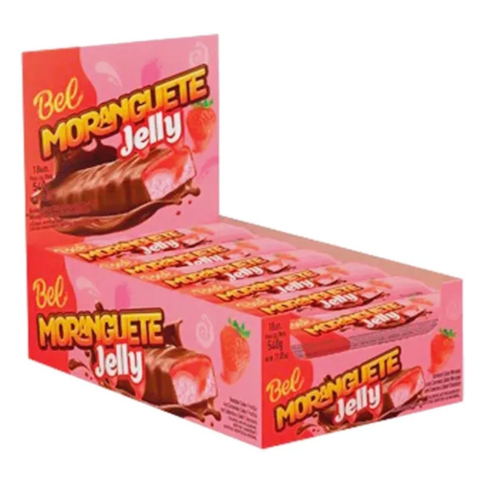 Bel Moranguete Jelly 24x30g TOP BEL