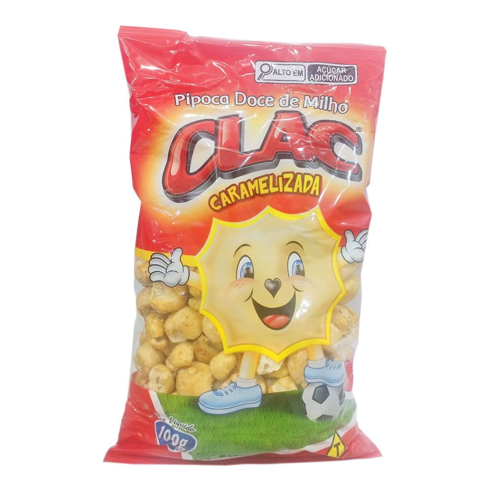 Pipocas Caramelizadas 100g CLAC