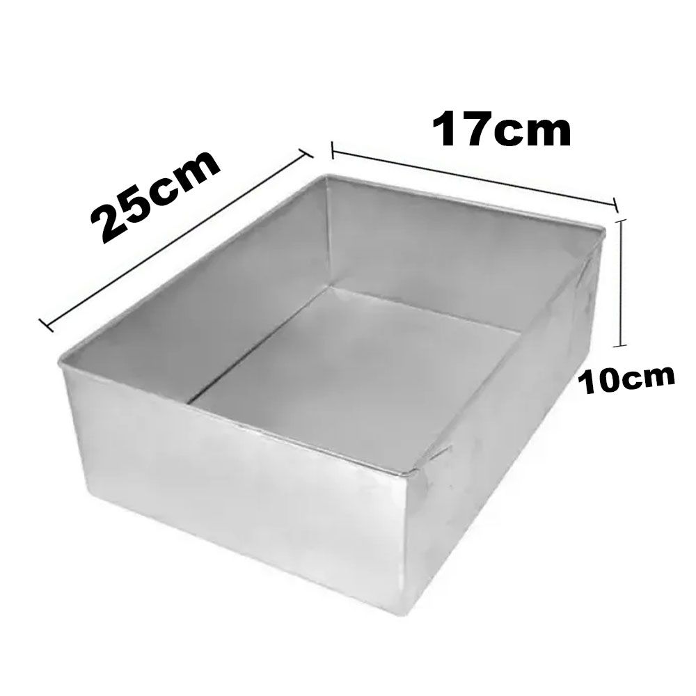 Forma Retangular Fundo Fixo 25x17x10cm DOUPAN