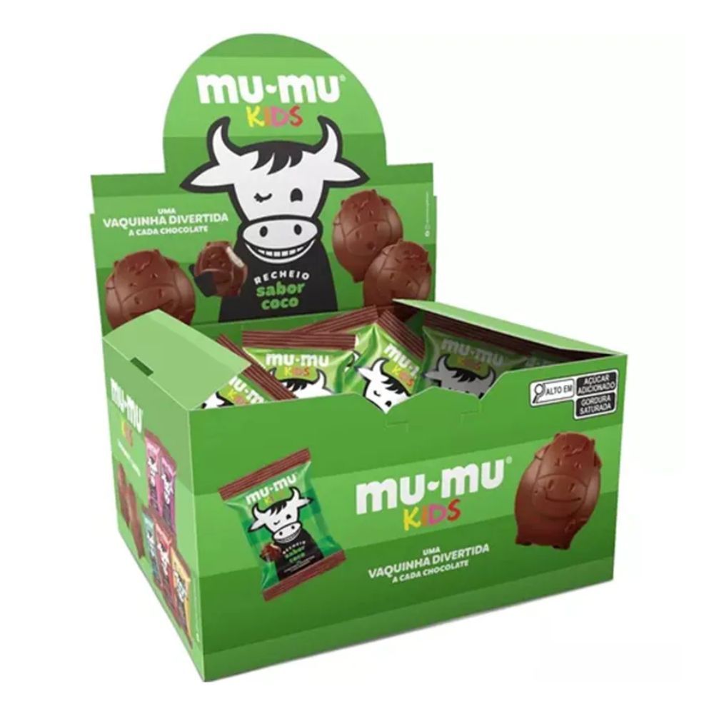 Mu-mu Kids Recheio Sabor Coco 24x15,6g NEUGEBAUER