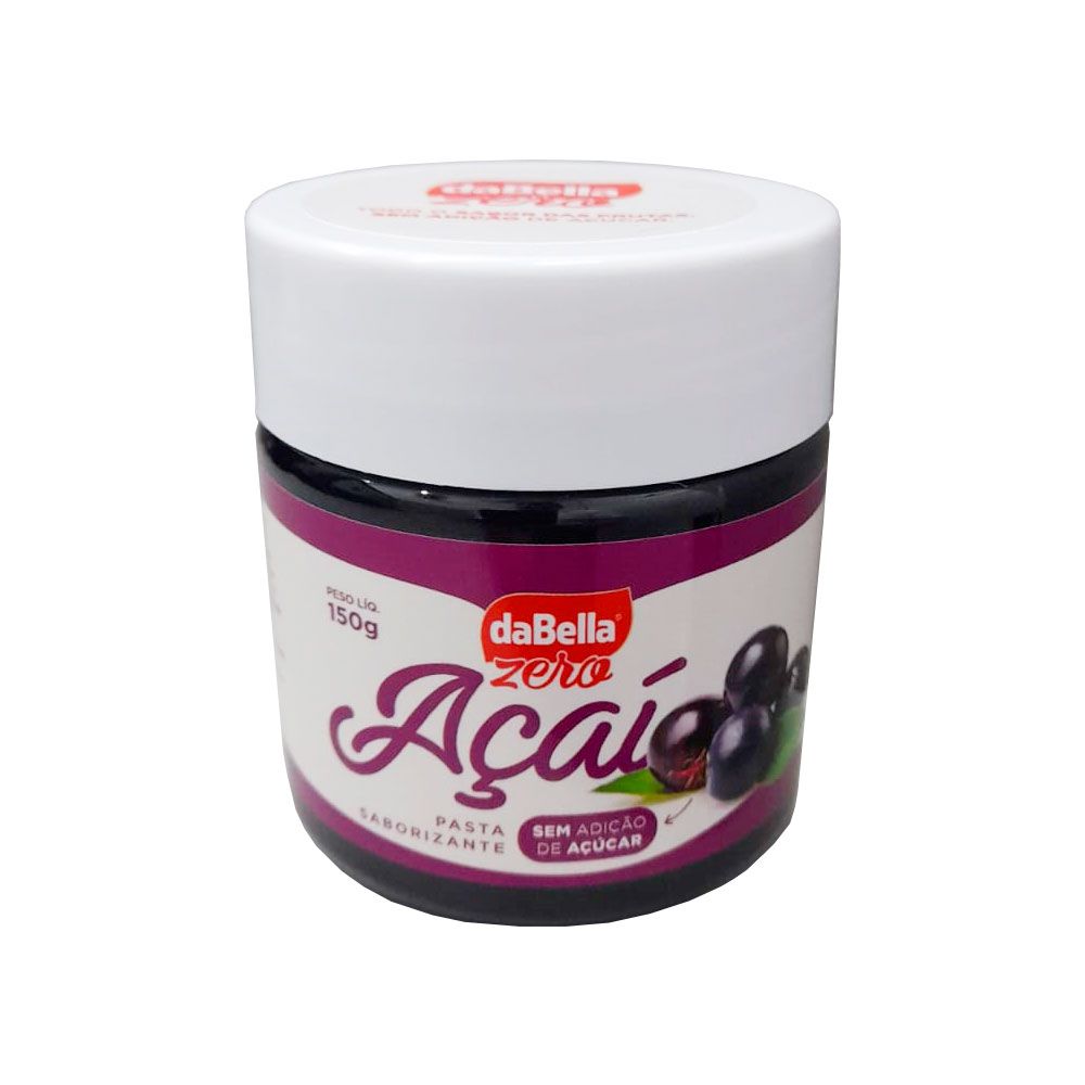 Pasta Saborizante Açaí Zero Açucar 150g DABELLA